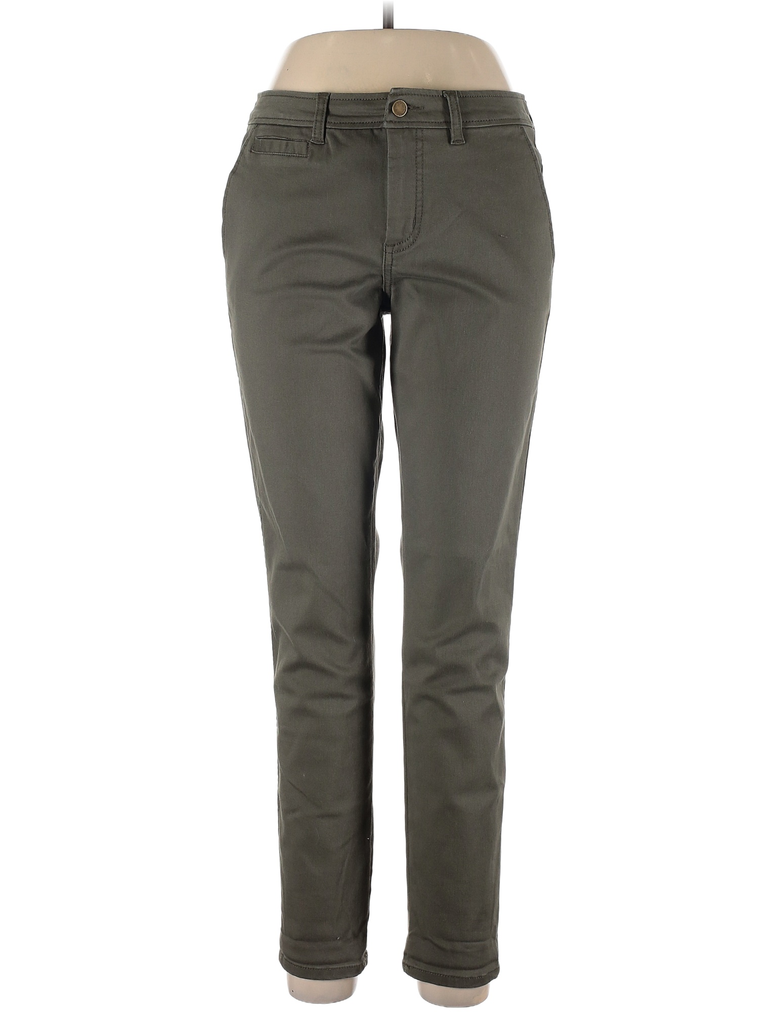 Market and Spruce Solid Colored Tan Khakis Size 12 - 73% off | thredUP