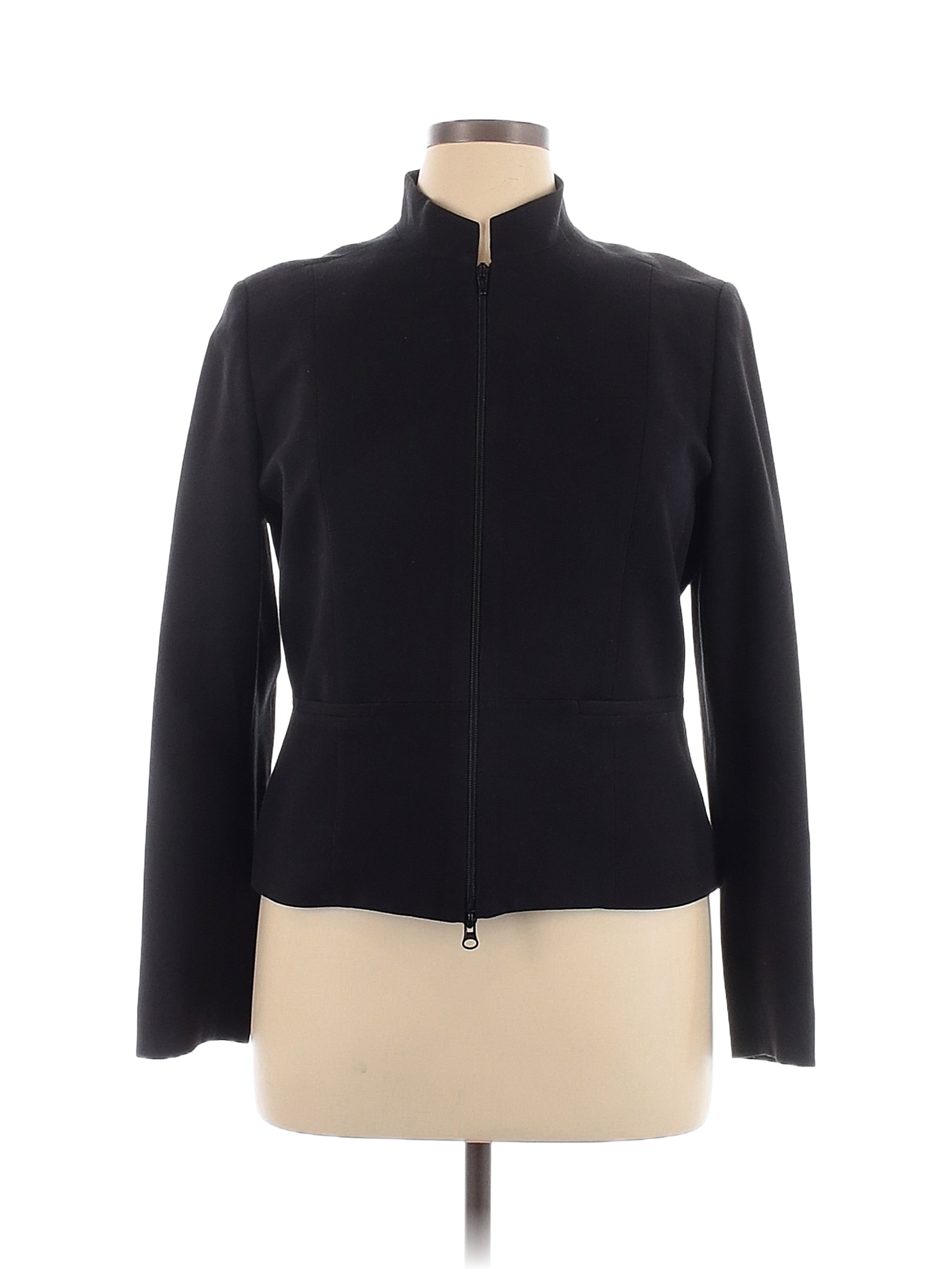 Assorted Brands Solid Black Jacket Size 14 - 81% off | ThredUp