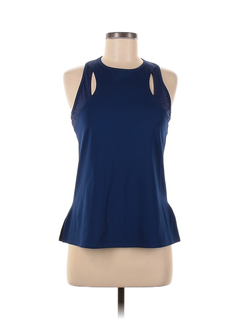 Tail Solid Blue Active Tank Size M - 57% off | thredUP