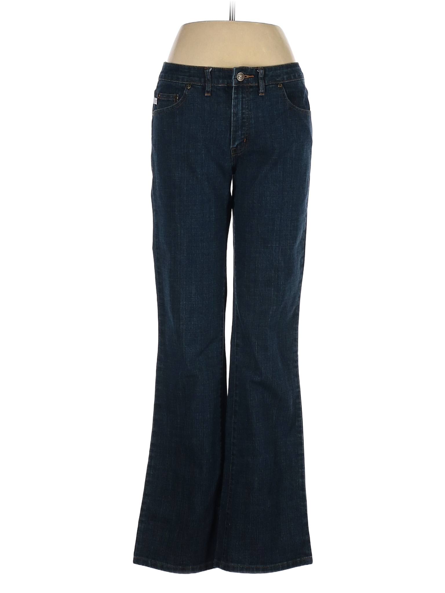 Bobbie Brooks Solid Blue Jeans Size 8 - 40% off | thredUP
