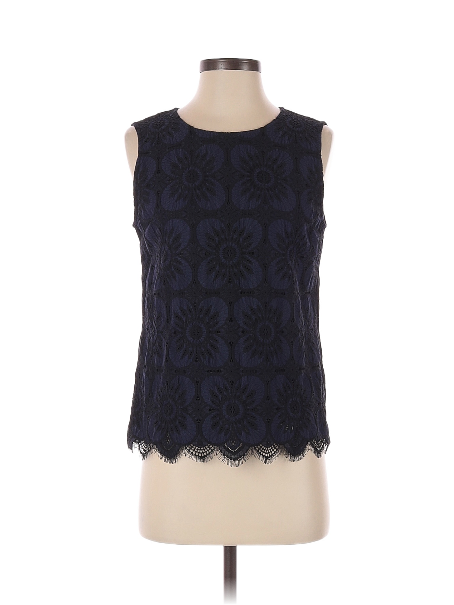 Banana Republic Blue Sleeveless Blouse Size XS - 81% off | thredUP