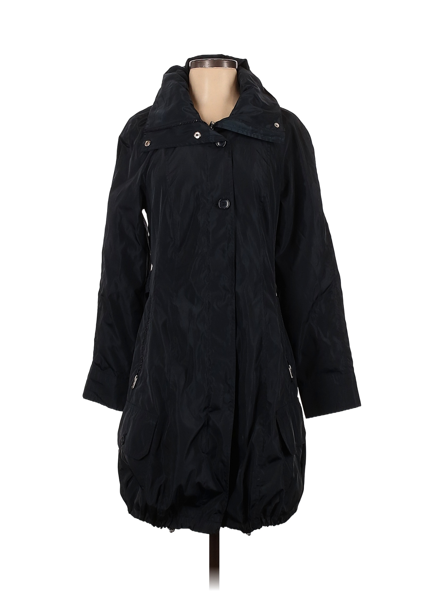 Marc by Marc Jacobs 100% Polyester Solid Black Blue Jacket Size S - 80% off | thredUP