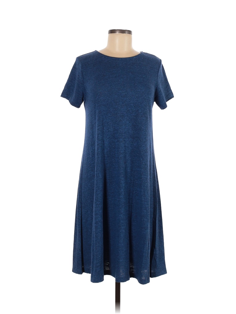 Old Navy Solid Blue Casual Dress Size M (Tall) - 54% off | thredUP