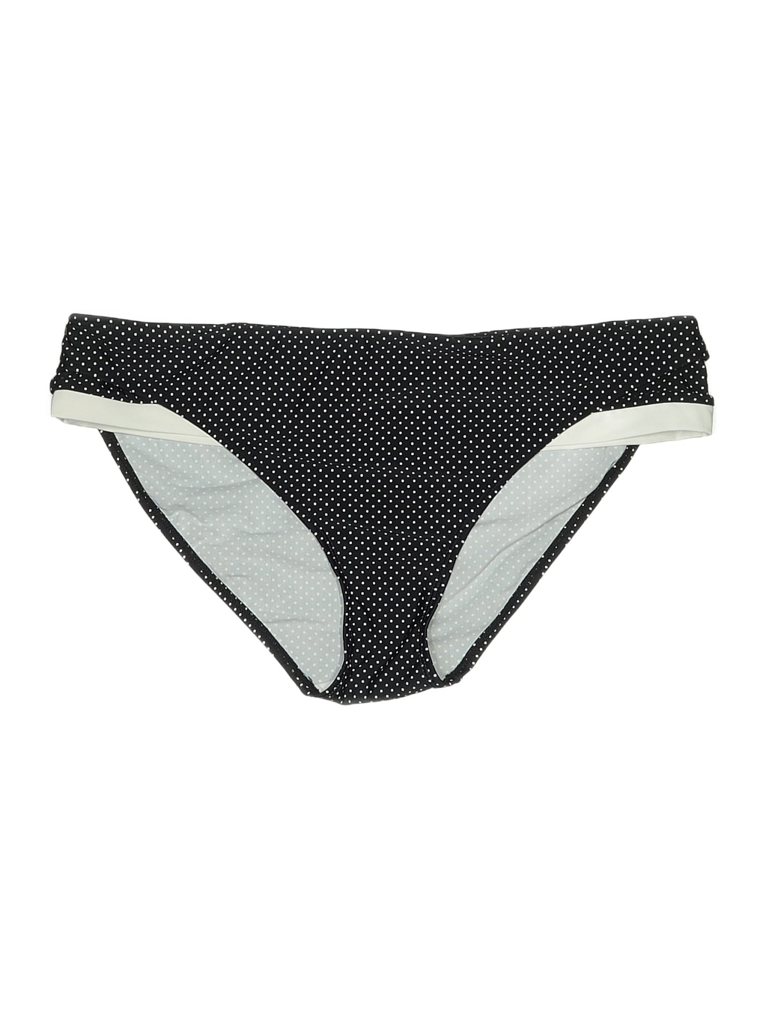 Panache Swimwear Polka Dots Houndstooth Gray Black Swimsuit Bottoms ...
