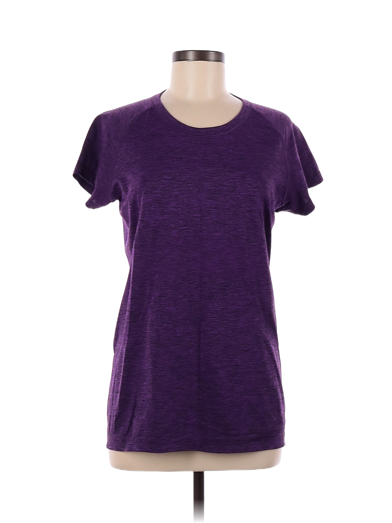 Lululemon Athletica Color Block Purple Active T-Shirt Size 8 - 37% off ...