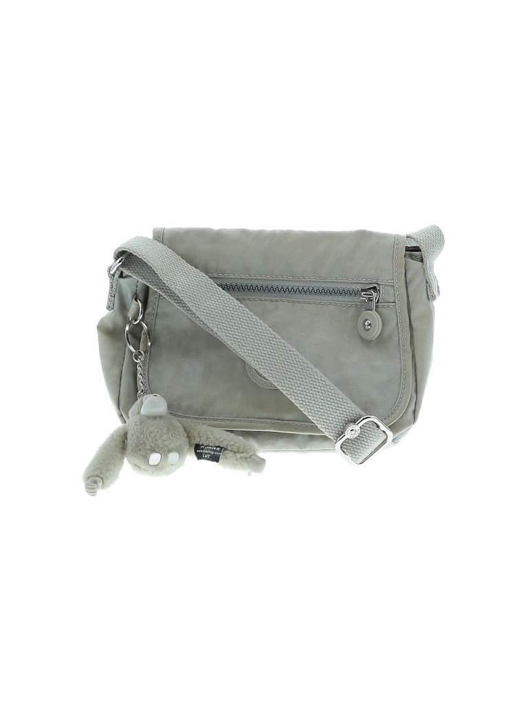 Kipling Solid Gray Crossbody Bag One Size - 64% off | thredUP