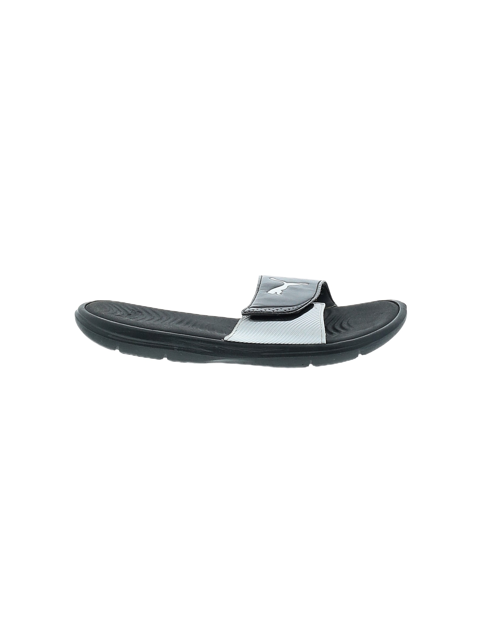 Puma Black Sandals Size 8 - 66% off | thredUP