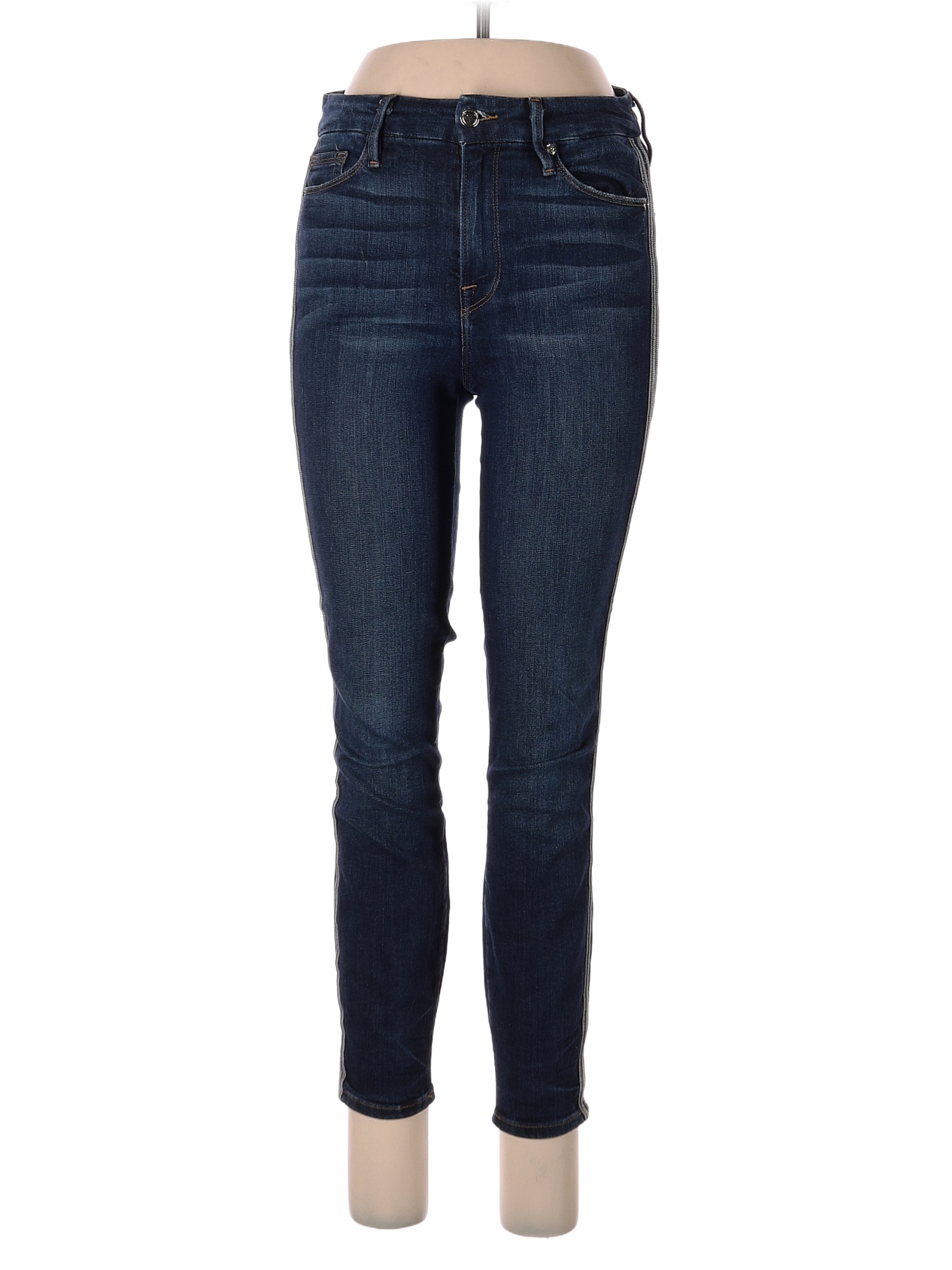 Good American Solid Blue Jeans Size 6 - 74% off | ThredUp