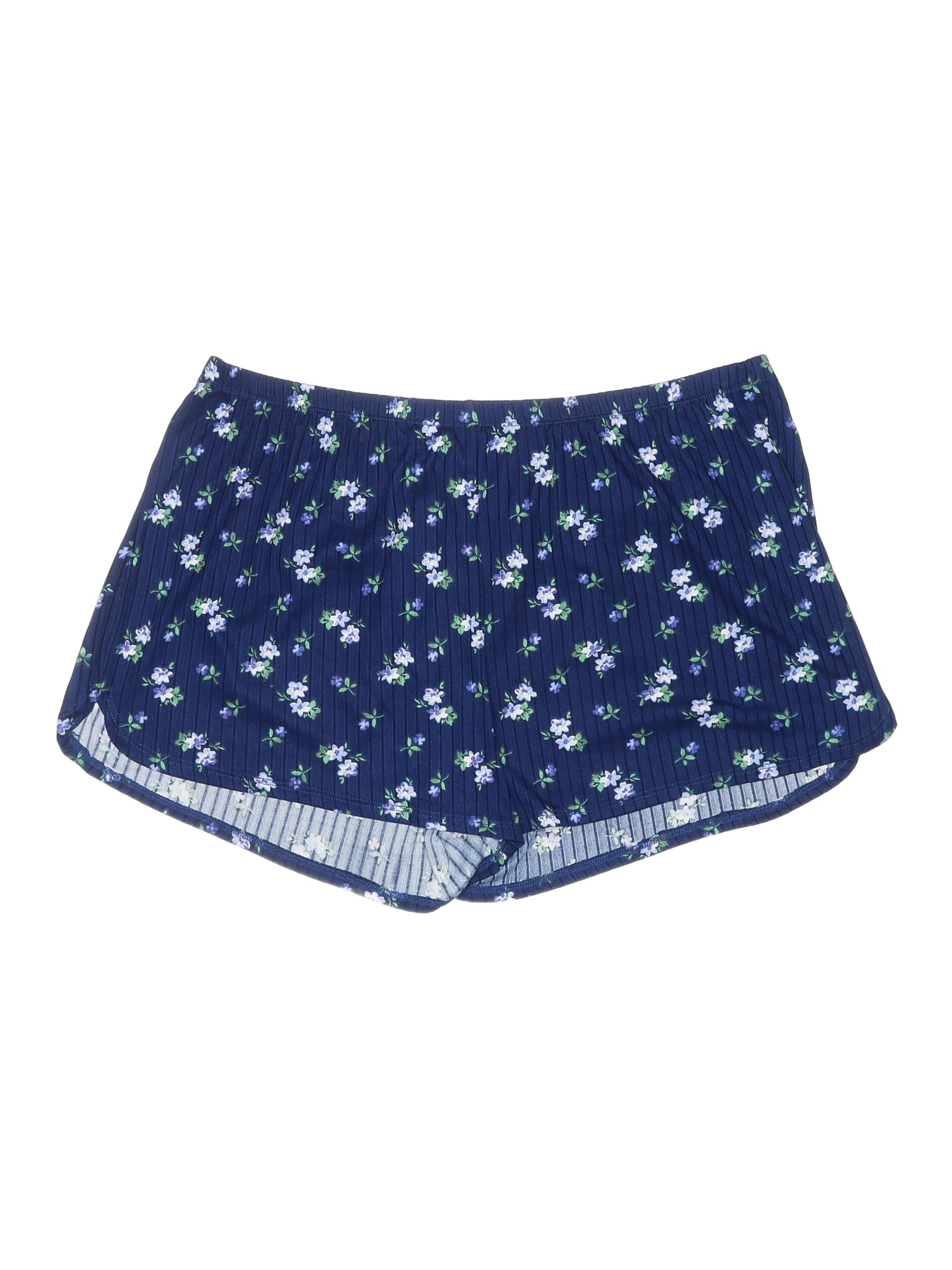 Unbranded Floral Blue Shorts Size XL - 64% off | thredUP