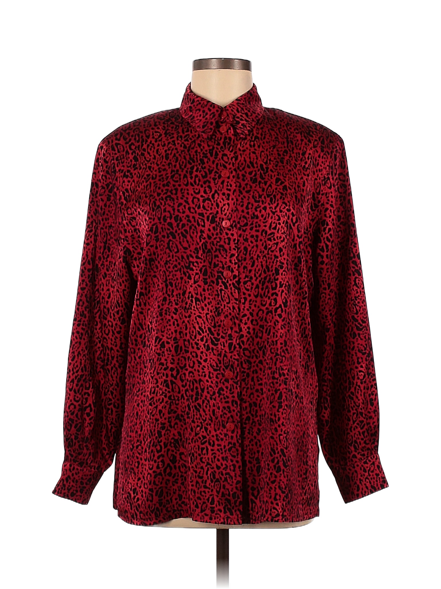 Basler Colored Red Long Sleeve Blouse Size 40 (EU) - 94% off | ThredUp