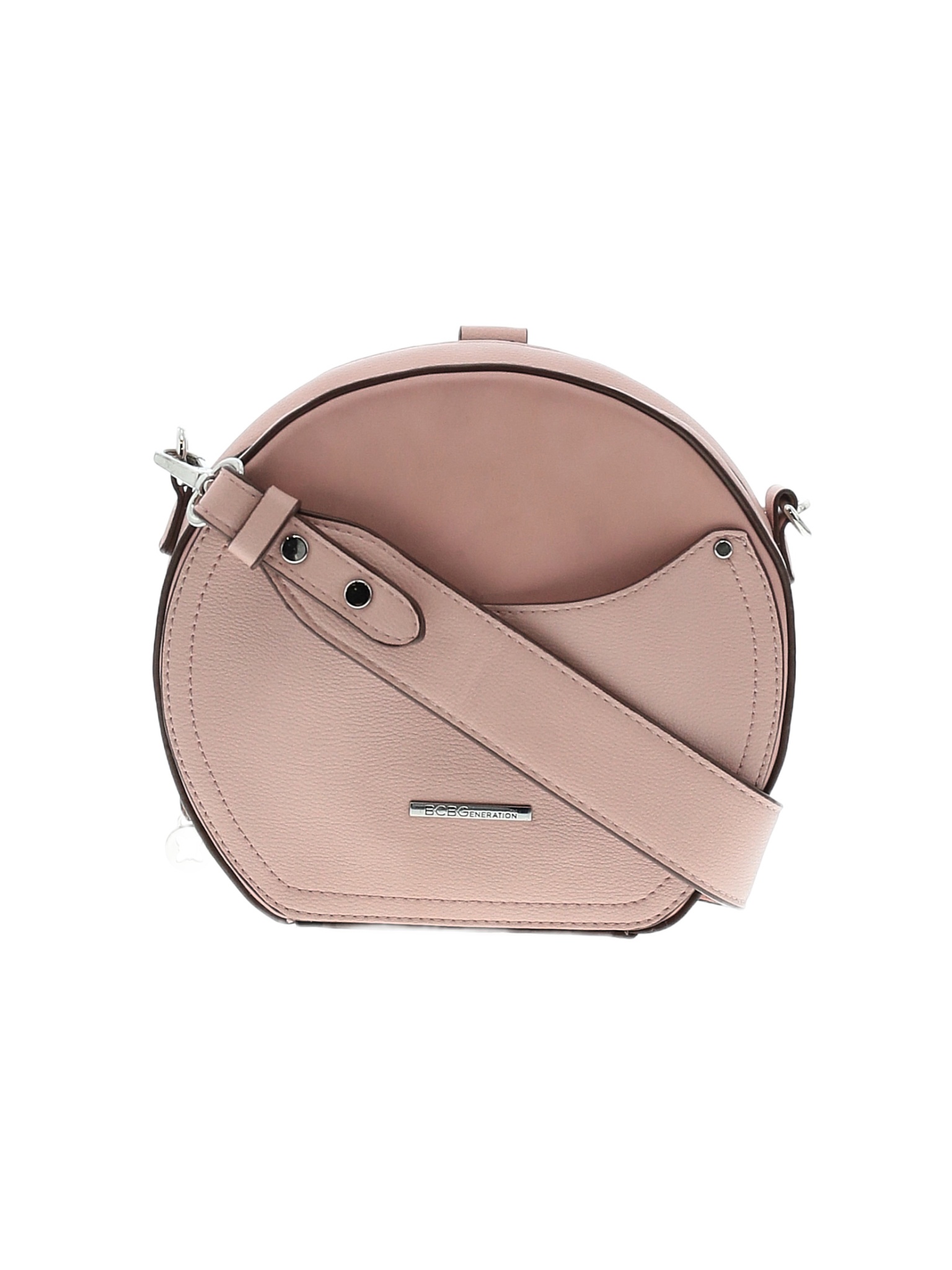 BCBGeneration Solid Colored Pink Satchel One Size - 67% off | thredUP