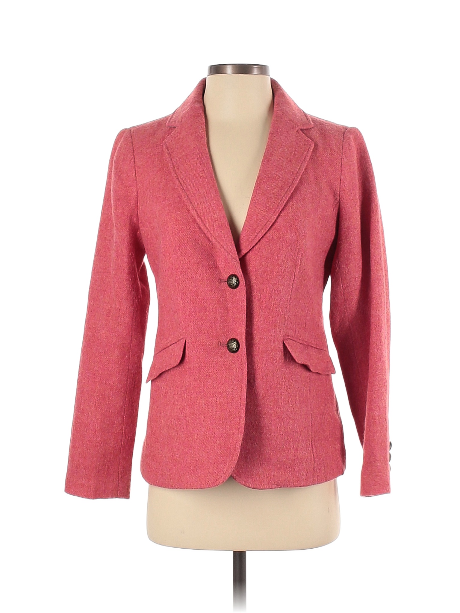 Talbots Solid Pink Blazer Size 2 - 77% off | thredUP