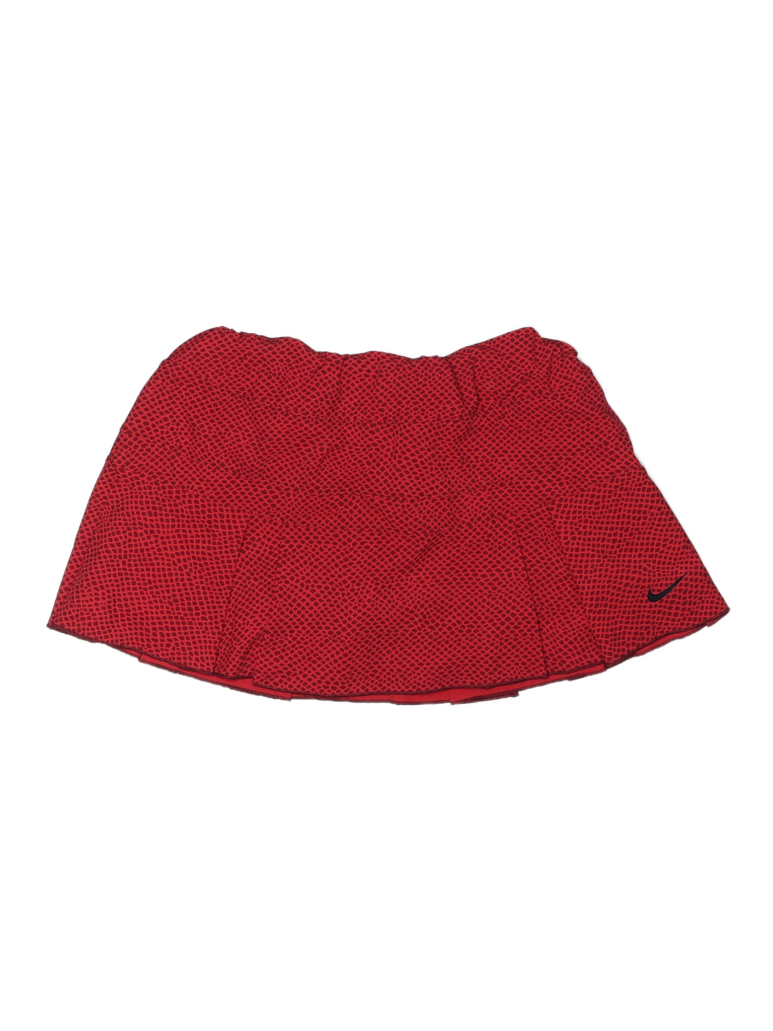 Nike Polka Dots Jacquard Solid Hearts Stars Red Active Skort Size L ...