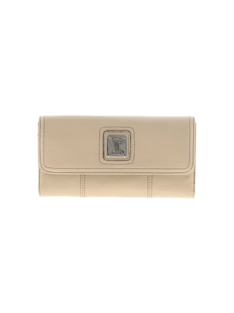Tignanello 100% Leather Ivory Leather Wallet One Size - 73% off | thredUP