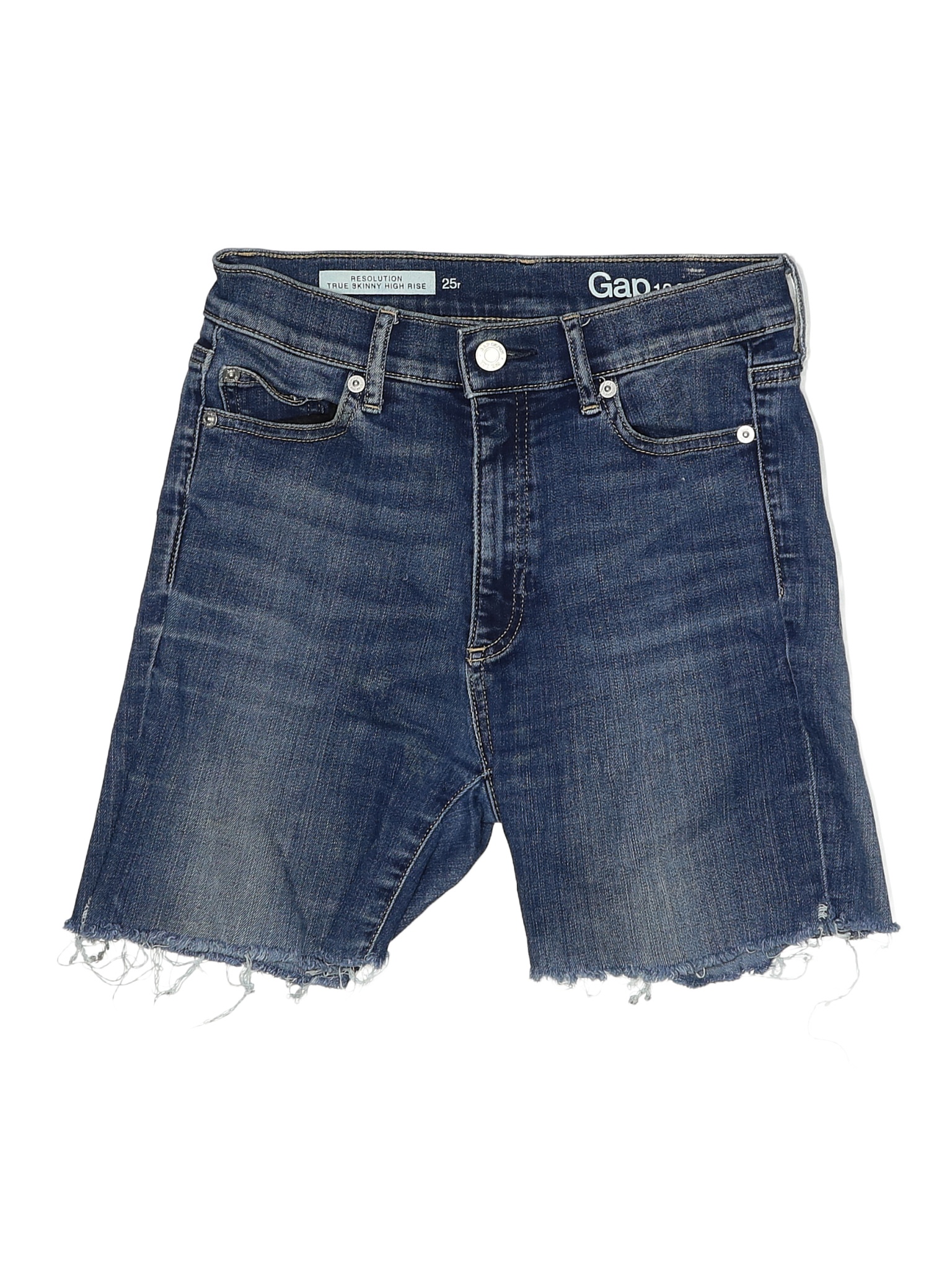Gap Blue Denim Shorts 25 Waist - 83% off | ThredUp