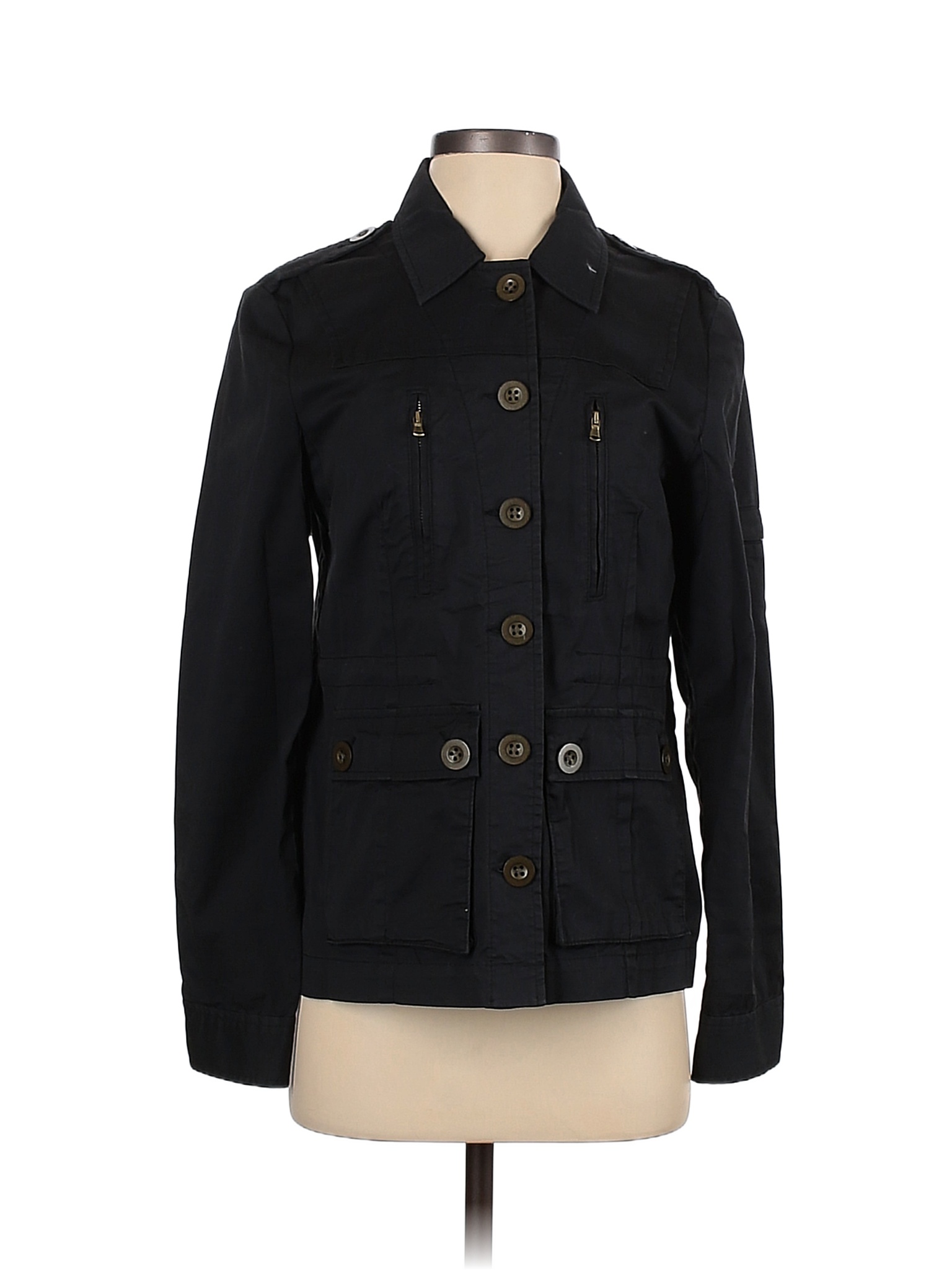 Marc by Marc Jacobs Solid Black Jacket Size S - 80% off | thredUP