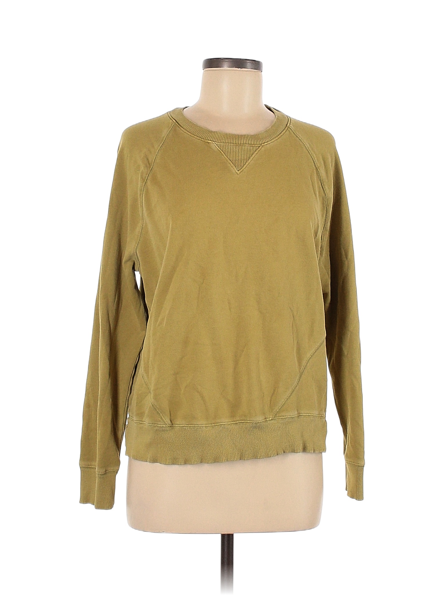 Universal Thread 100% Cotton Solid Green Sweatshirt Size M - 44% off ...