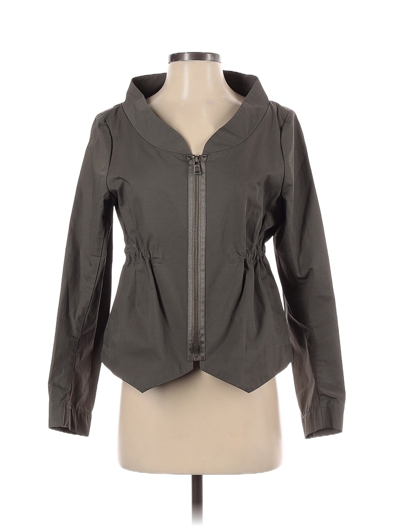 HOSS Solid Gray Jacket Size 40 (EU) - 80% off | thredUP