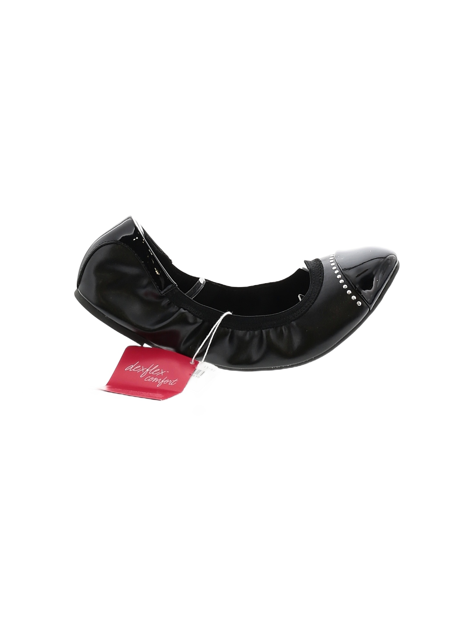 Dexflex Solid Black Flats Size 10 - 26% off | thredUP