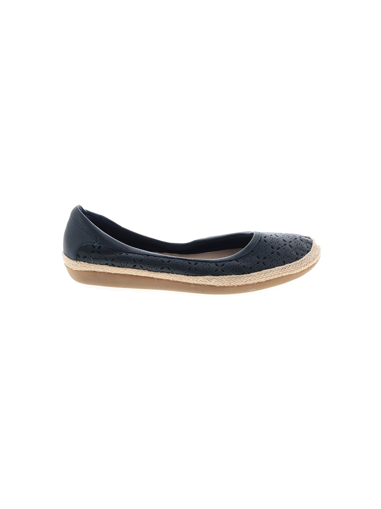 Clarks Blue Flats Size 7 - 68% off | thredUP