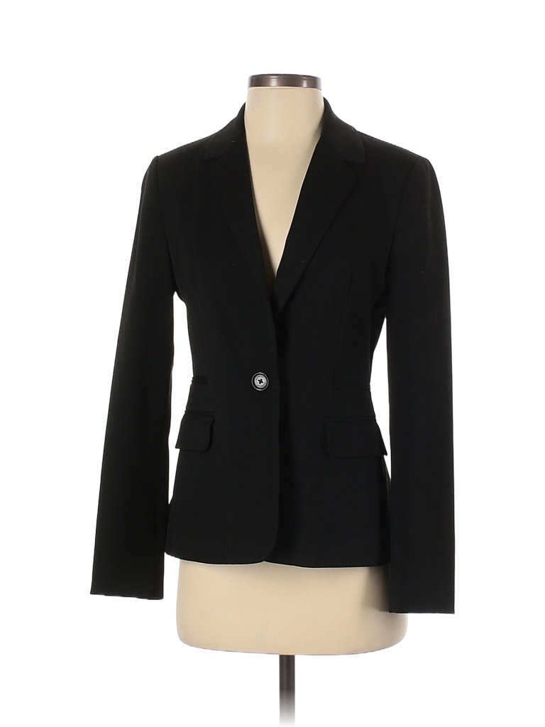 Express Solid Black Blazer Size 4 - 83% off | thredUP