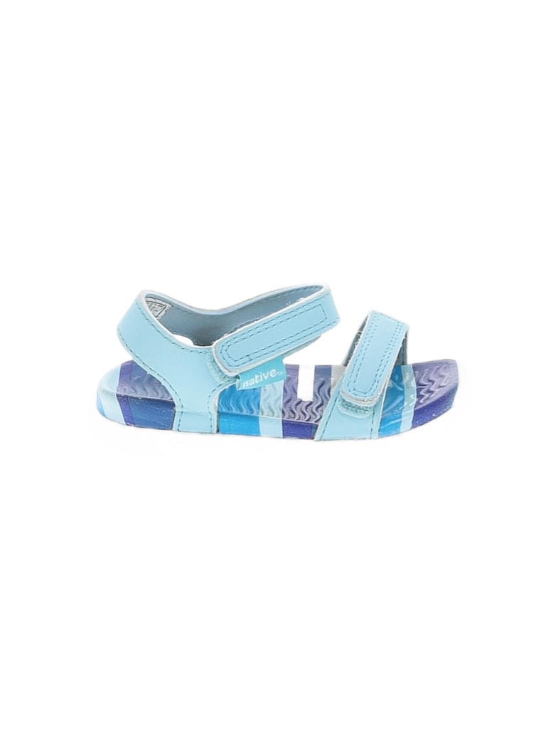 Native Color Block Blue Sandals Size 19 (EU) - 51% off | thredUP
