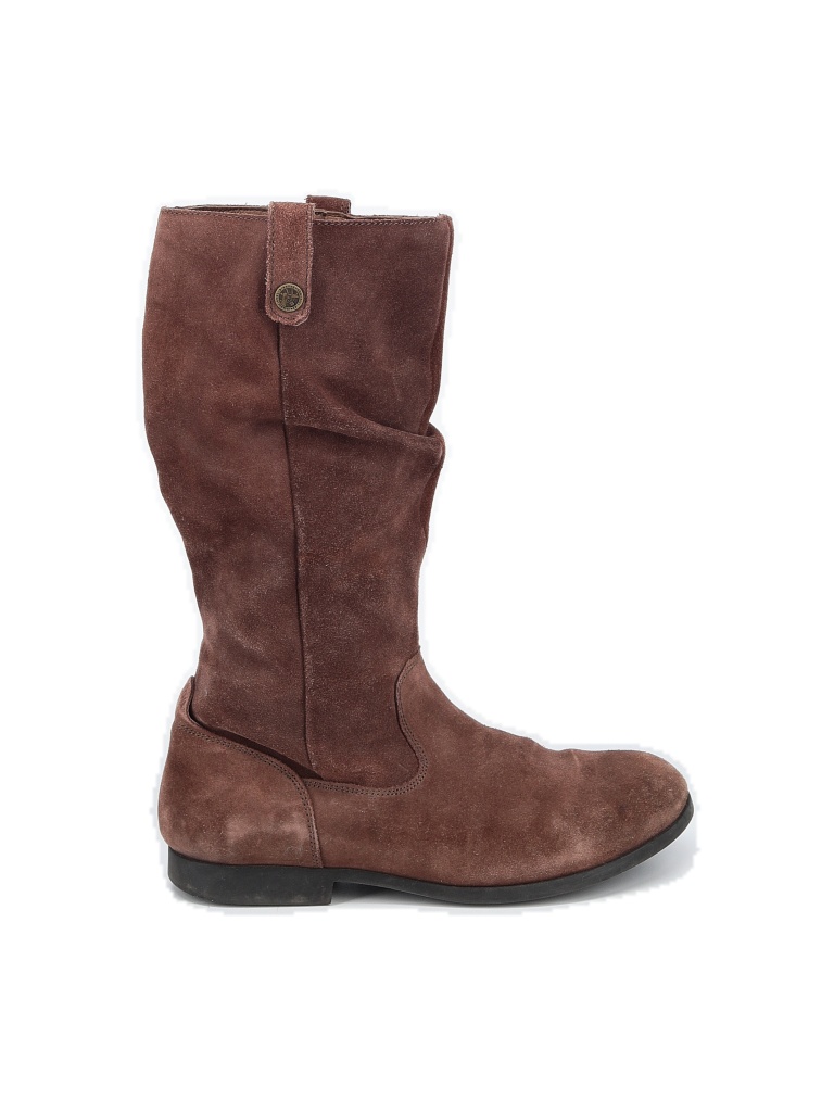 Birkenstock Solid Colored Brown Boots Size 39 Eu 64 Off Thredup