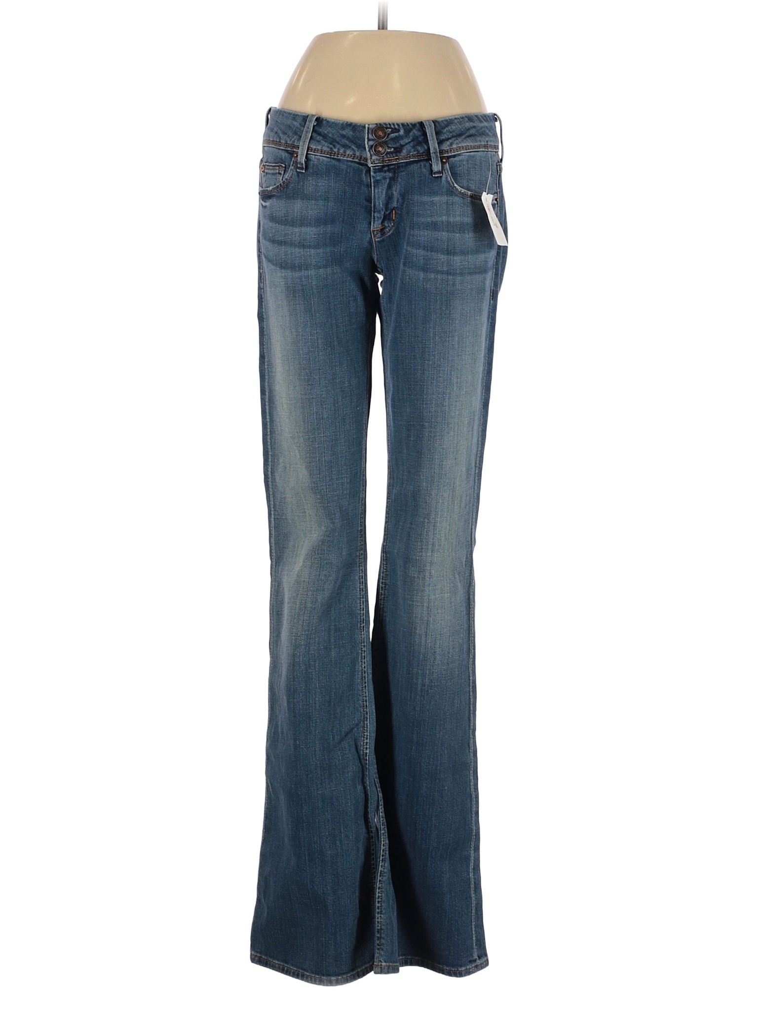 Hudson Jeans Solid Blue Jeans 26 Waist - 77% off | thredUP