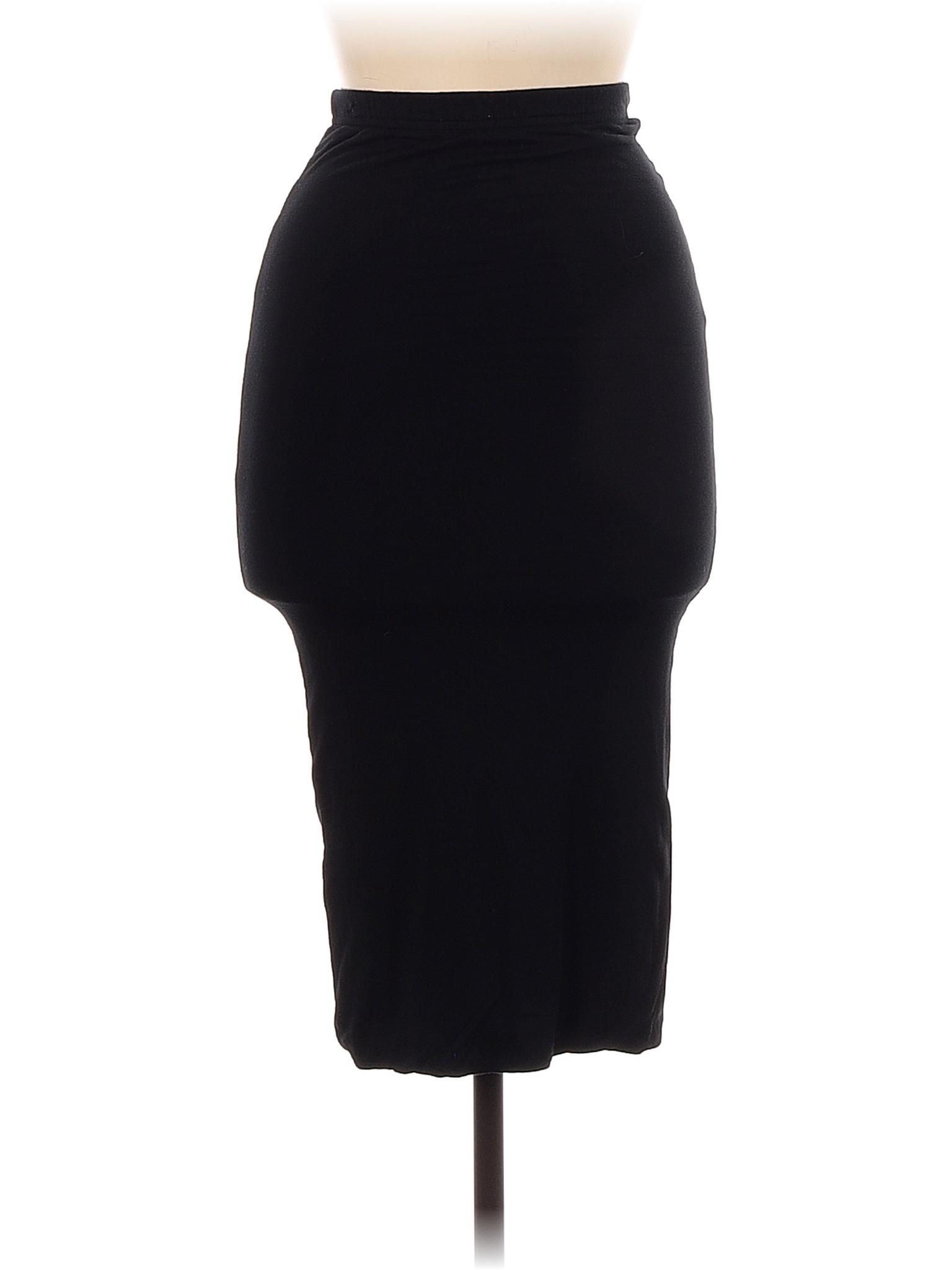 Leith Solid Black Casual Skirt Size Xs 84 Off Thredup