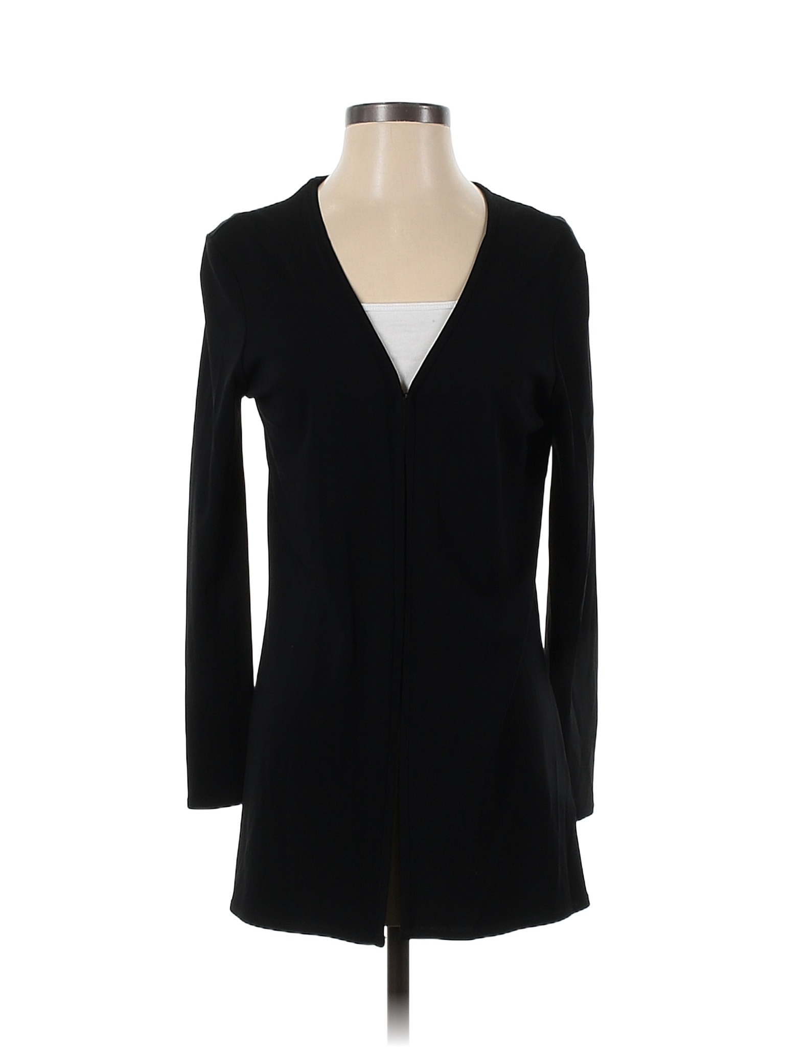 Sigrid Olsen Solid Black Kimono Size S - 82% off | thredUP