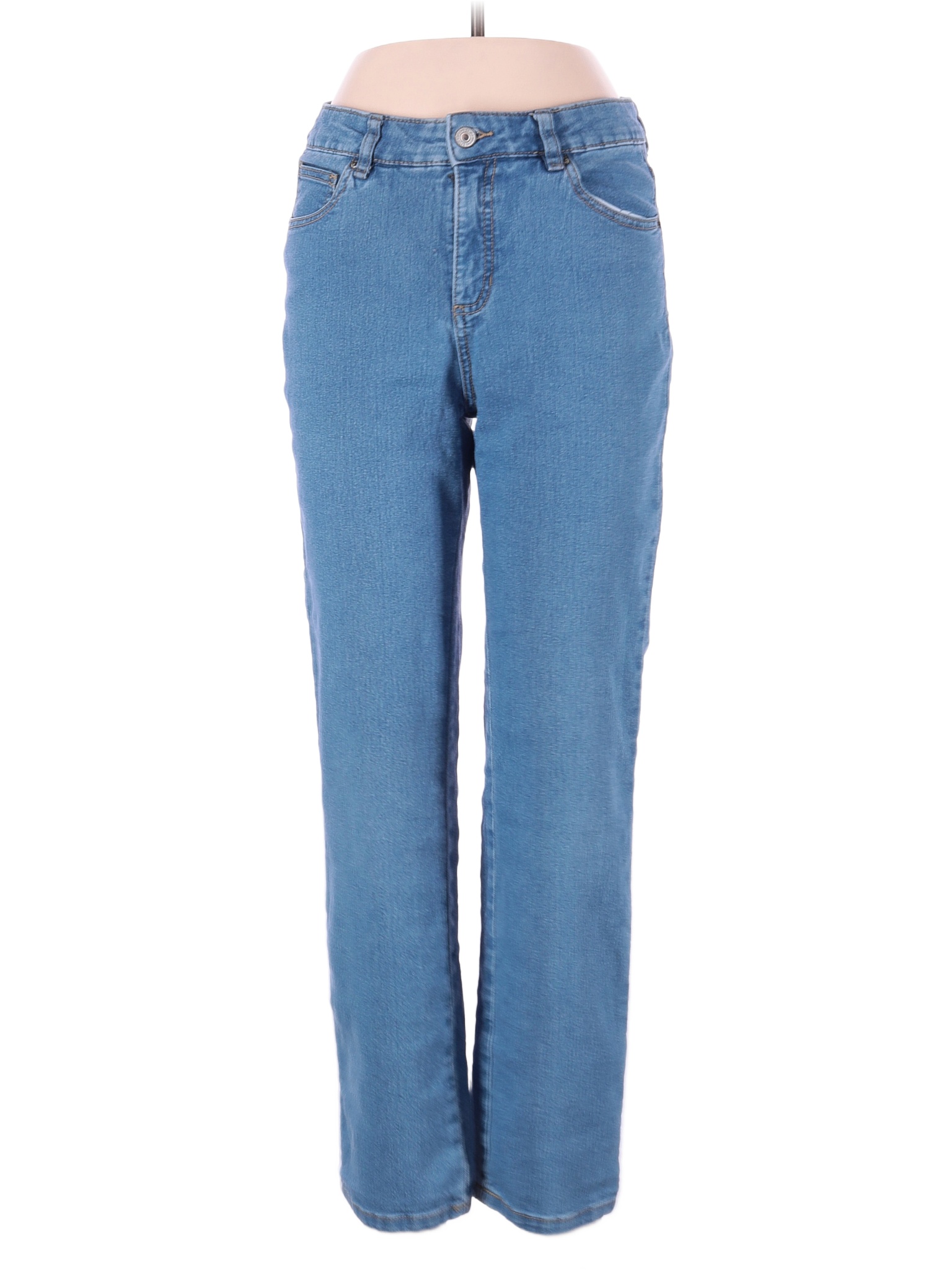 Basic Editions Blue Jeans Size 8 - 48% off | thredUP