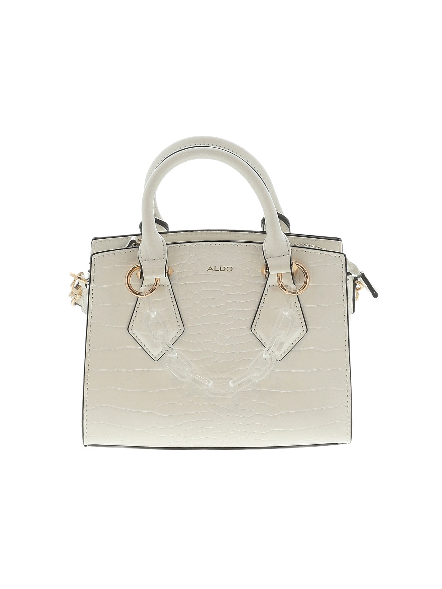 Aldo White Satchel One Size - 62% off | thredUP
