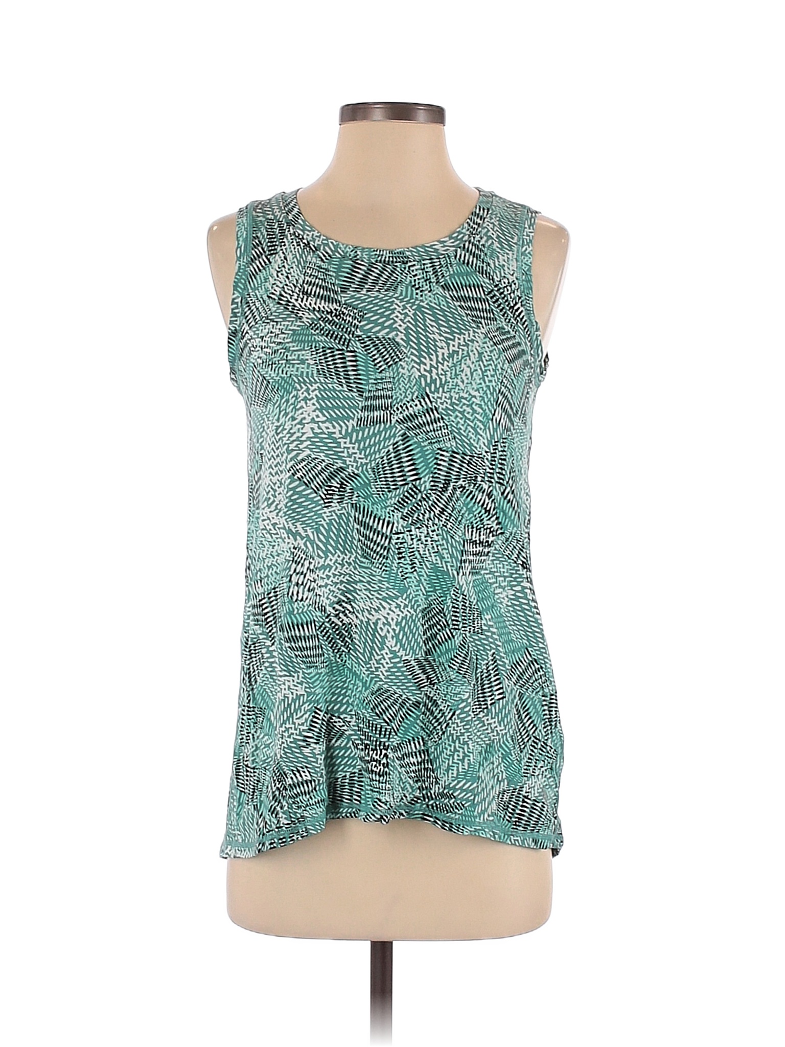 Rise by Lularoe Tropical Teal Sleeveless Blouse Size XS - 73% off | ThredUp