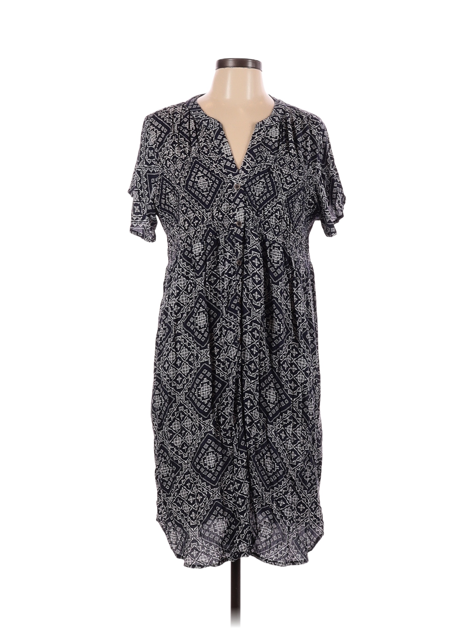Kate and Sam 100% Rayon Blue Casual Dress Size L - 66% off | ThredUp