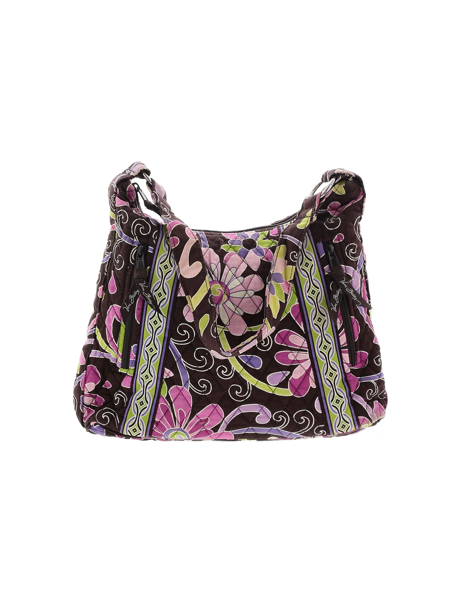 Vera Bradley Floral Multi Color Brown Shoulder Bag One Size - 63% off ...
