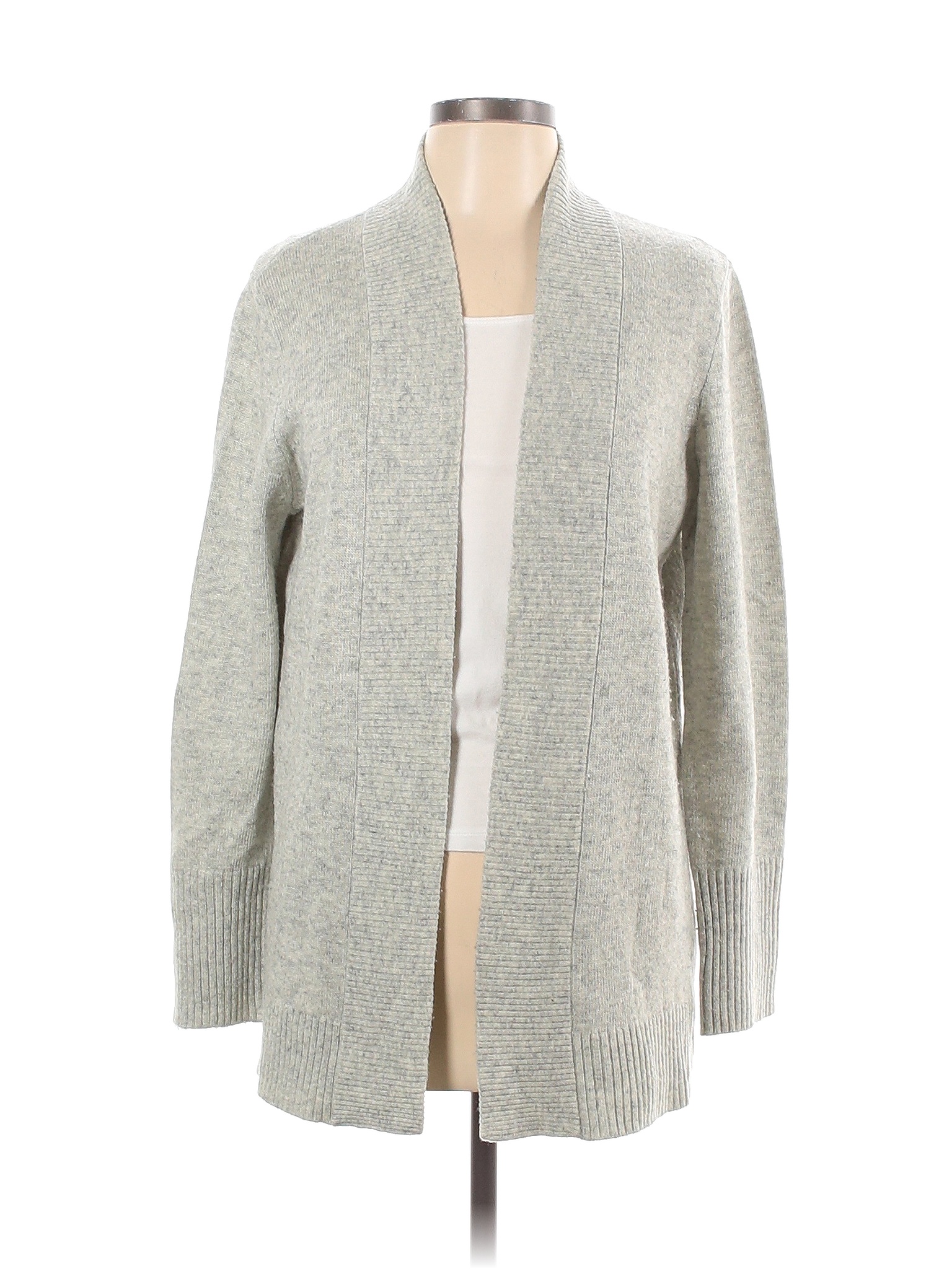 J.Crew Color Block Marled Gray Cardigan Size L - 71% off | thredUP