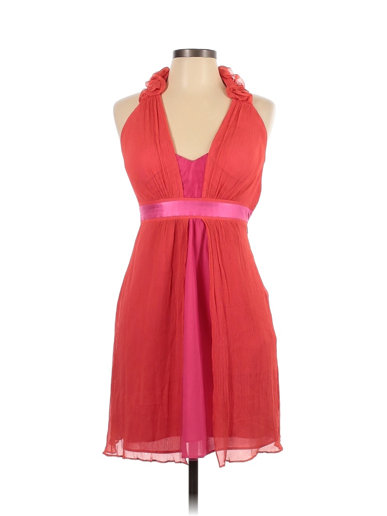 Phoebe Couture 100% Silk Colored Pink Cocktail Dress Size 8 - 81% off ...