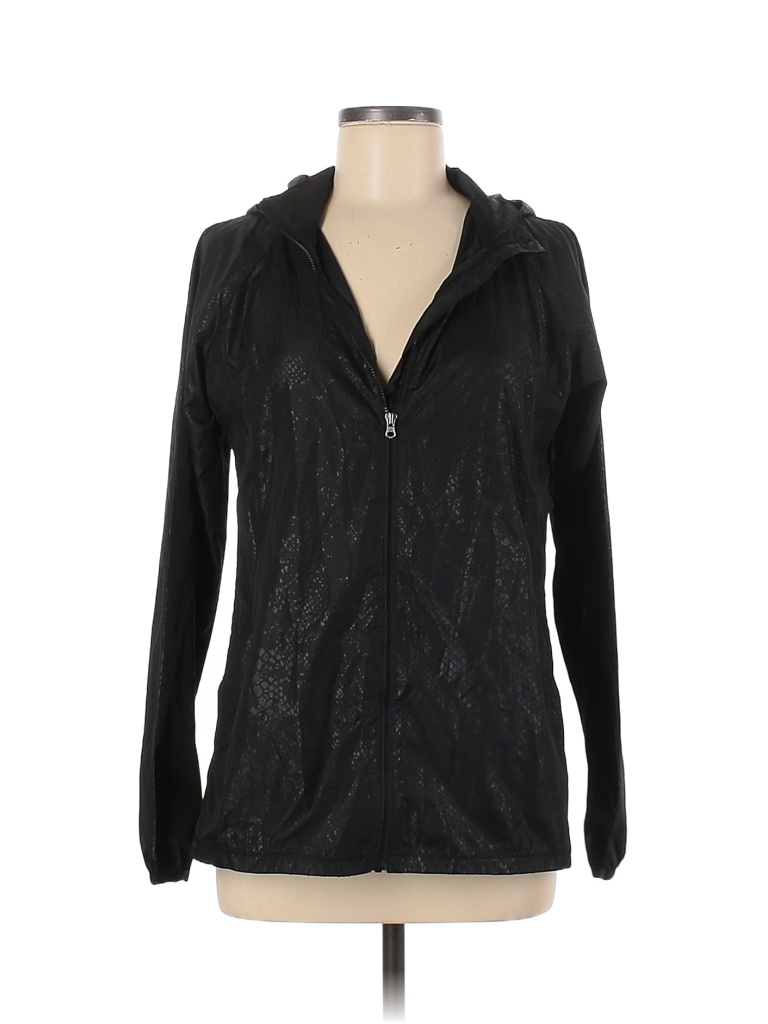 Pro Player 100% Polyester Solid Black Windbreaker Size S - 40% off ...