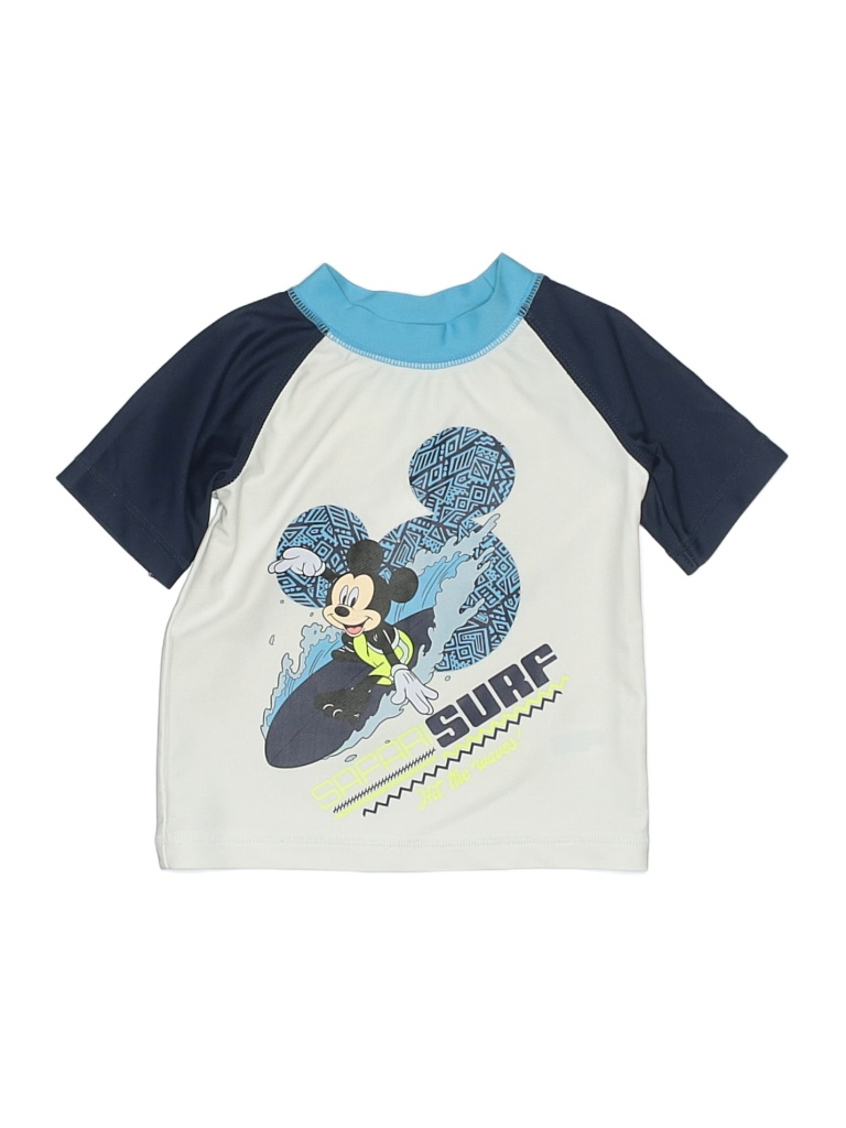 Disney Blue White Rash Guard Size 3-6 mo - 36% off | ThredUp