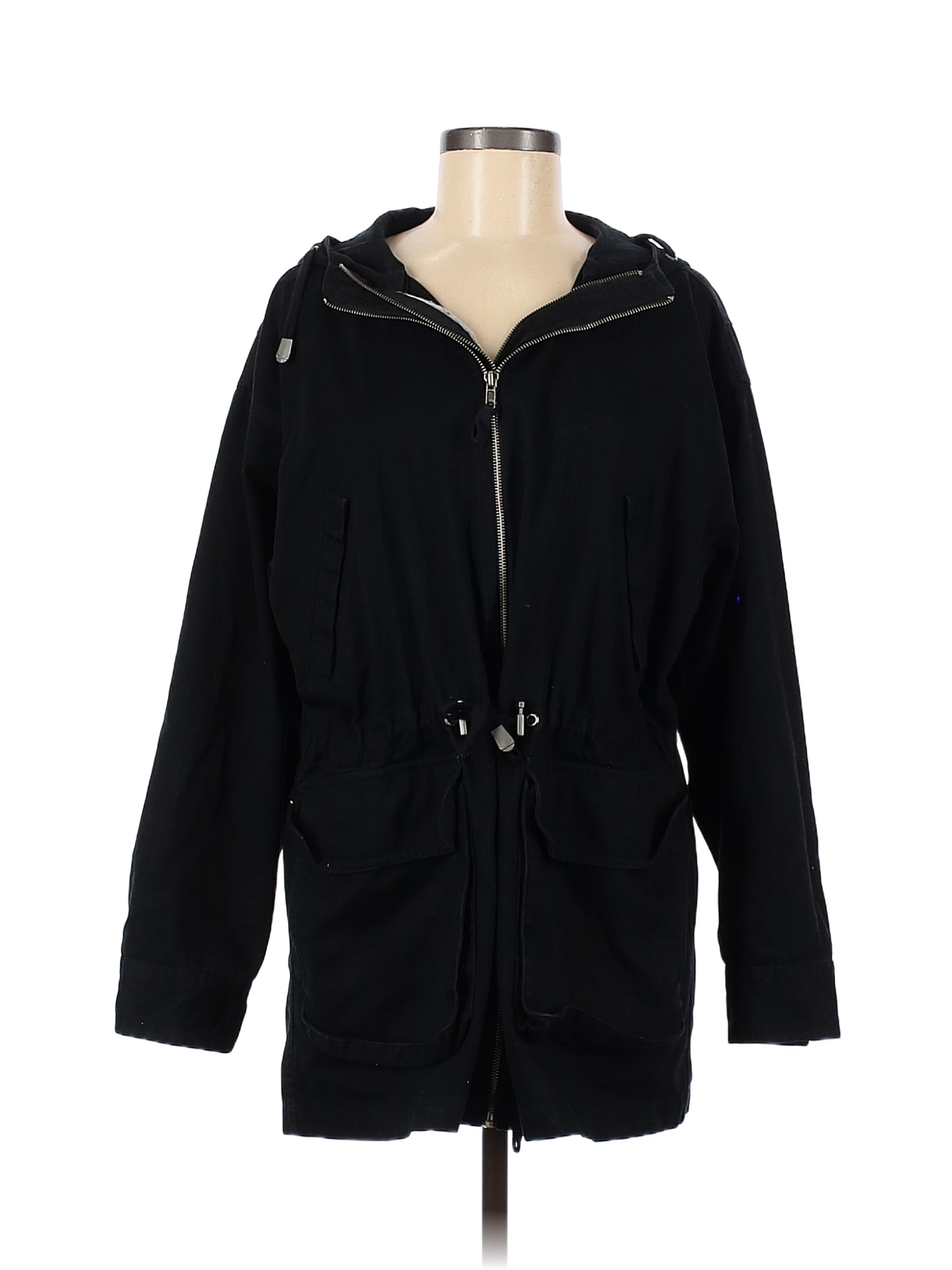 Brandon Thomas 100% Cotton Solid Black Jacket Size 8 - 64% off | ThredUp