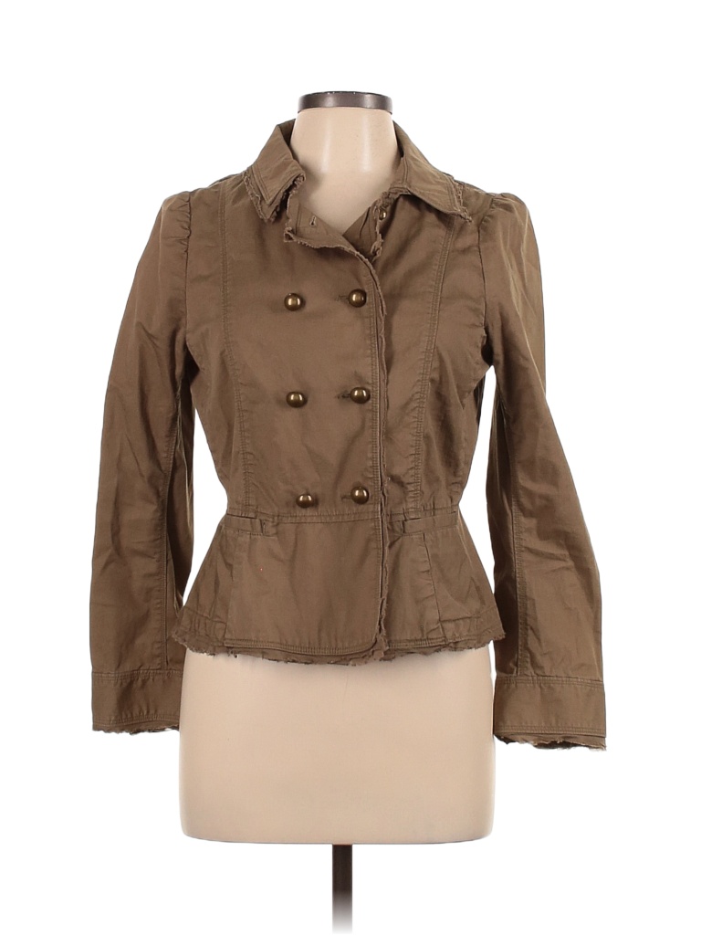 Ann Taylor LOFT Tan Jacket Size 10 (Petite) - 90% off | ThredUp
