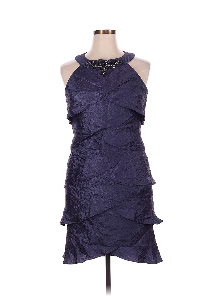 Jessica Howard Solid Purple Cocktail Dress Size 14 - 69% off | thredUP