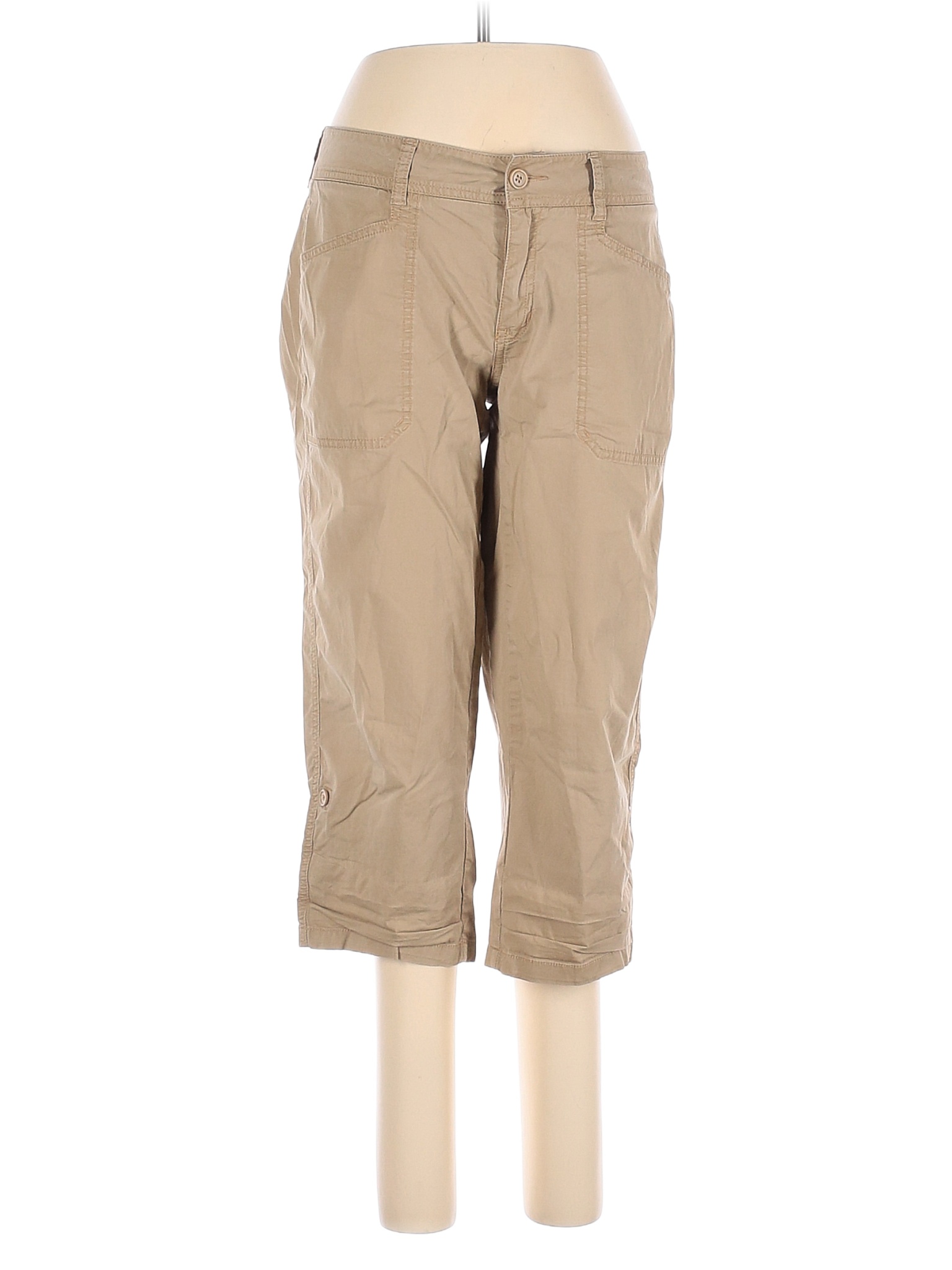 Eastern Mountain Sports Solid Tan Casual Pants Size 6 - 90% off | ThredUp