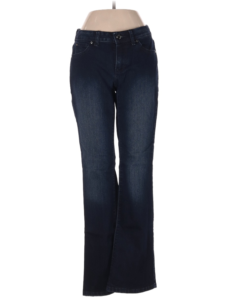 Jennifer Lopez Solid Blue Jeans 25 Waist - 76% off | thredUP