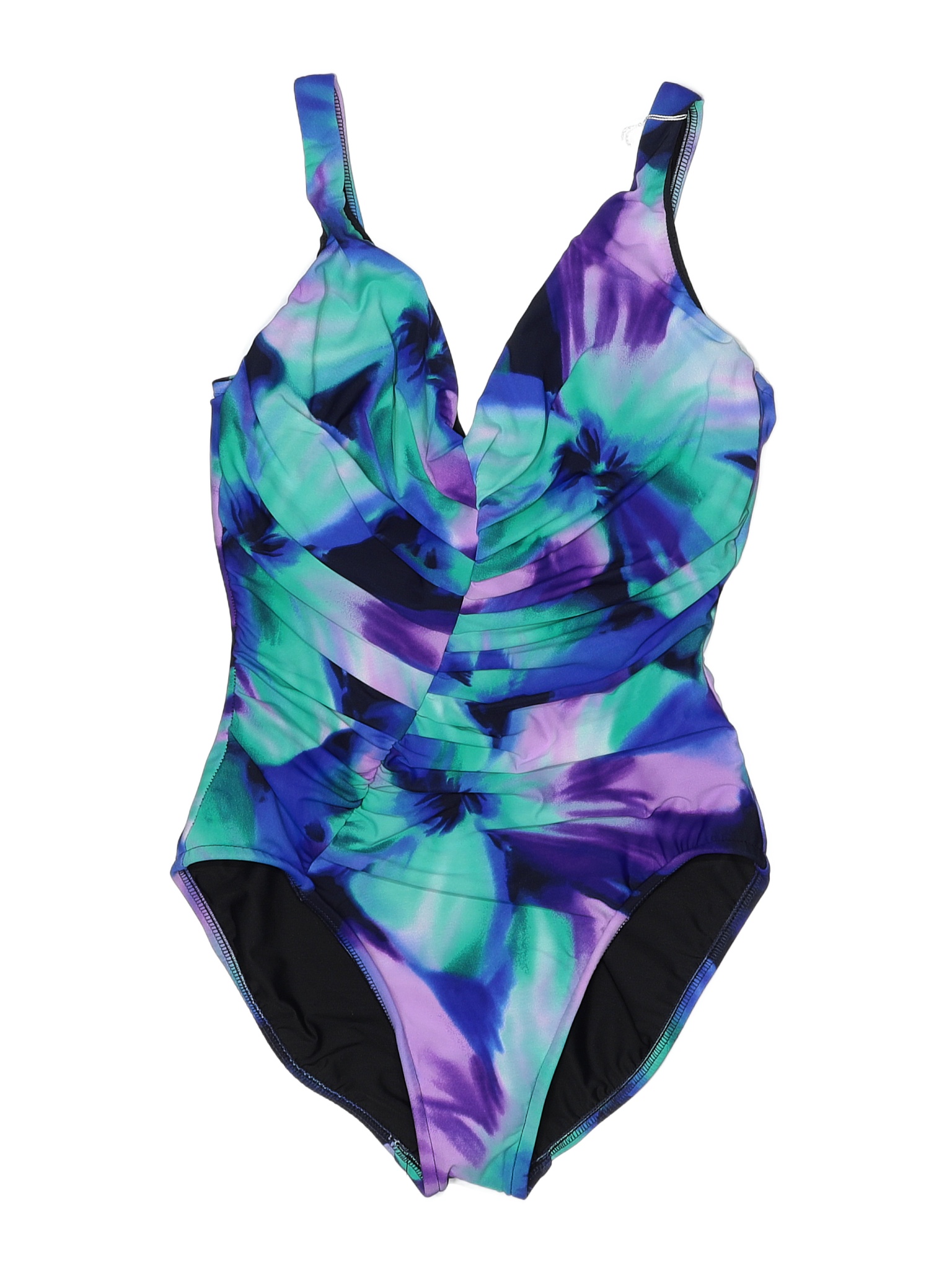 Magicsuit Tie-dye Multi Color Green One Piece Swimsuit Size 10 - 53% ...