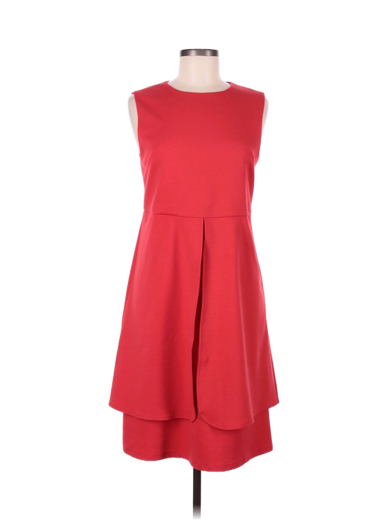Courage. b Solid Red Casual Dress Size M - 85% off | ThredUp