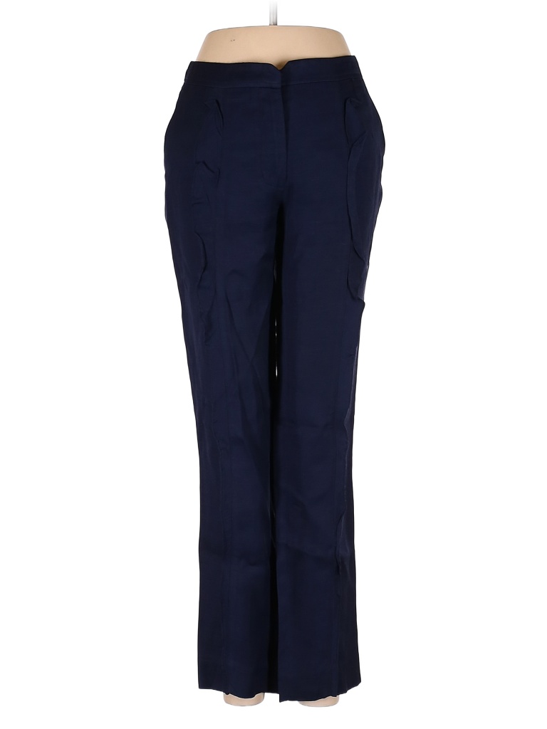 Leifsdottir Solid Navy Blue Casual Pants Size 4 - 91% off | ThredUp