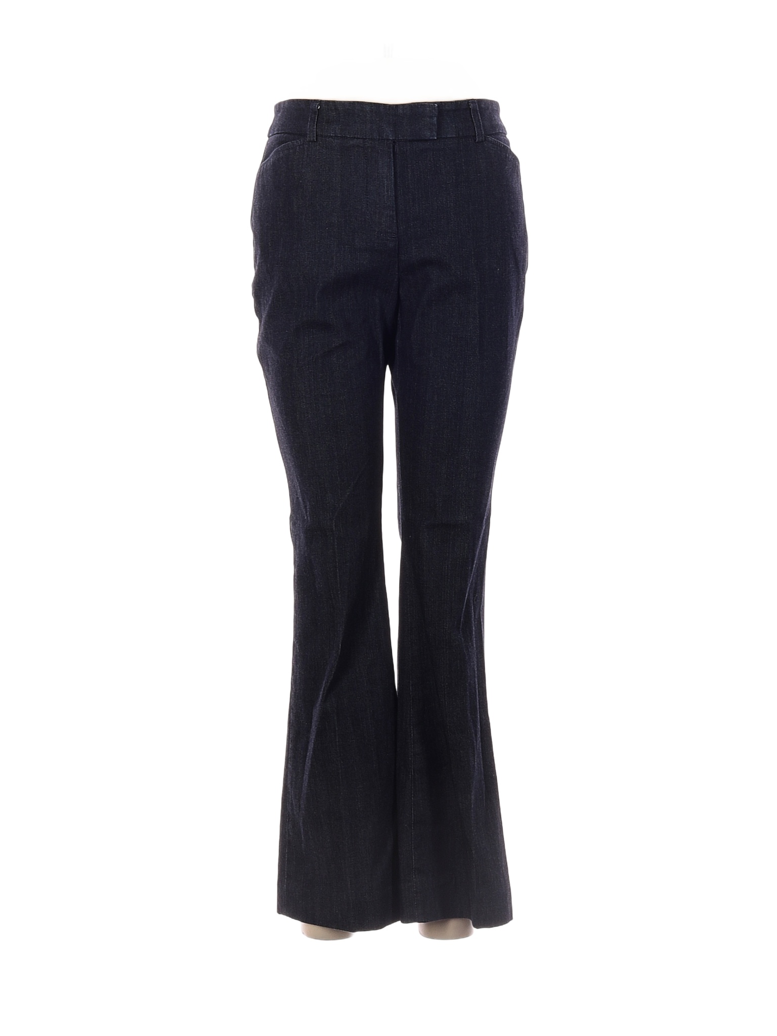 AK Anne Klein Solid Black Blue Dress Pants Size 6 (Petite) - 80% off ...