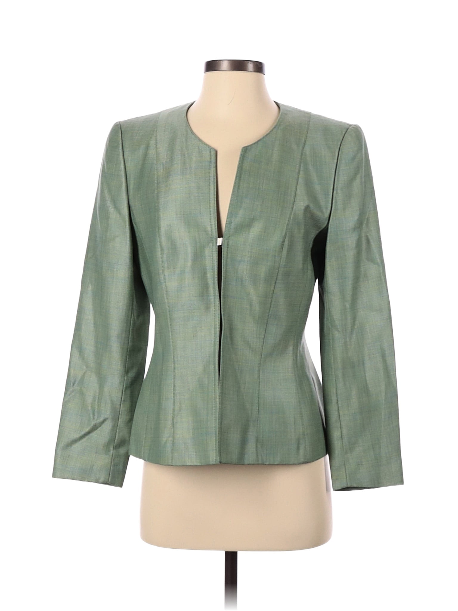 Escada by Margaretha Ley Green Wool Blazer Size 36 (EU) - 86% off | ThredUp