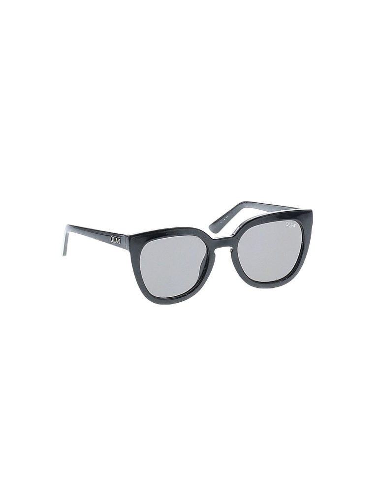 Quay Australia Solid Gray Black Sunglasses One Size - 61% off | thredUP